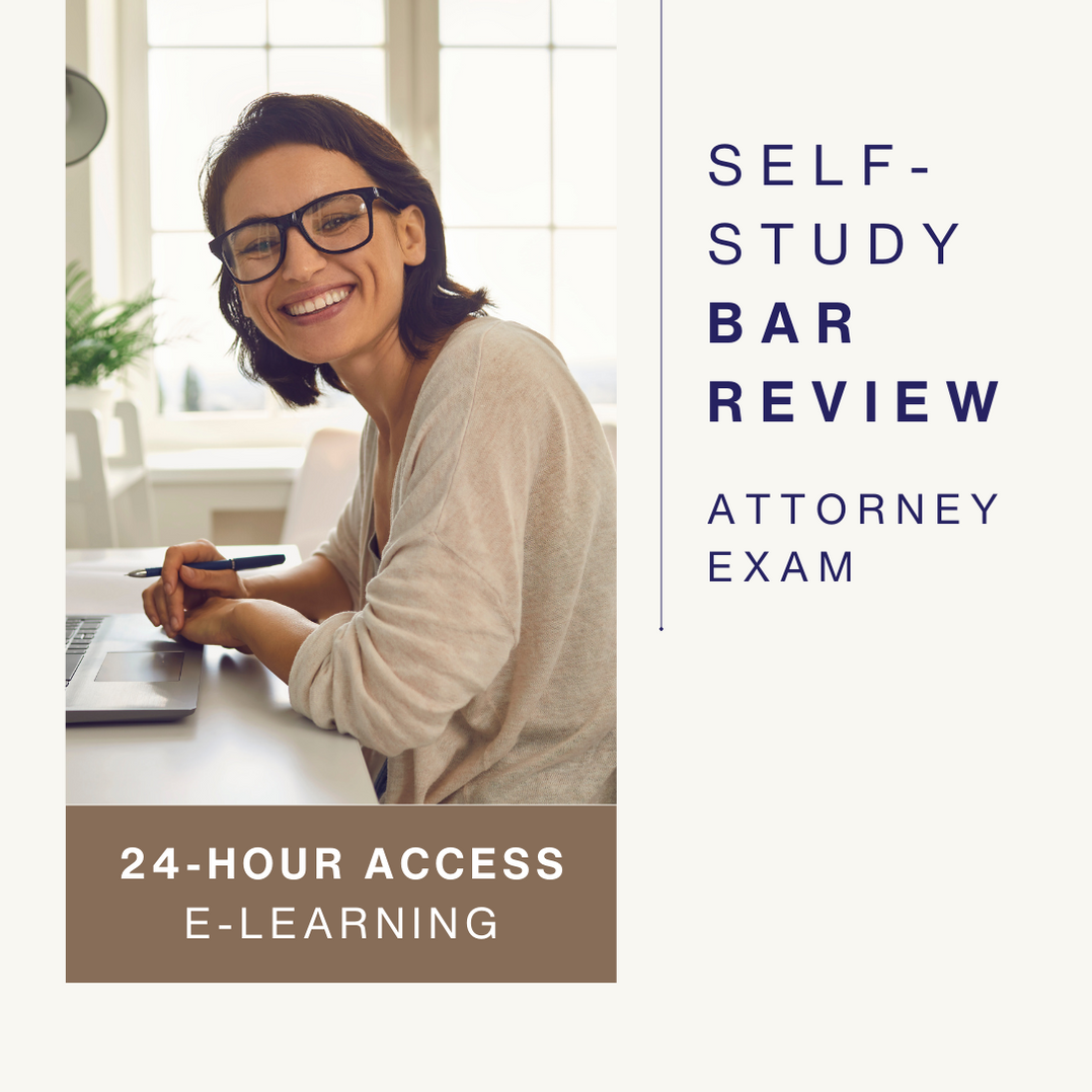 Bar Review - Attorney's Exam: Self Study — Flemings Fundamentals of Law